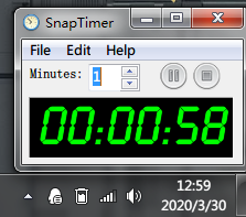 [windows] SnapTimer 倒计时 - 发现频道 - 小众软件官方论坛
